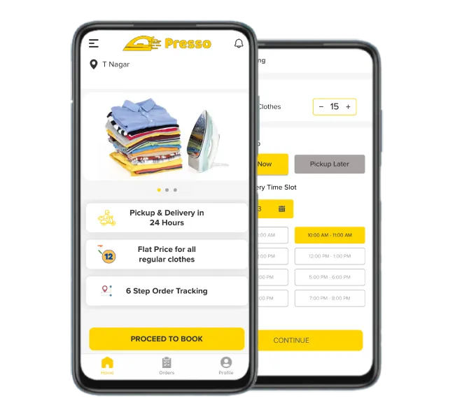 Ironing Service in Chennai | Ironing Shop in Chennai - Presso